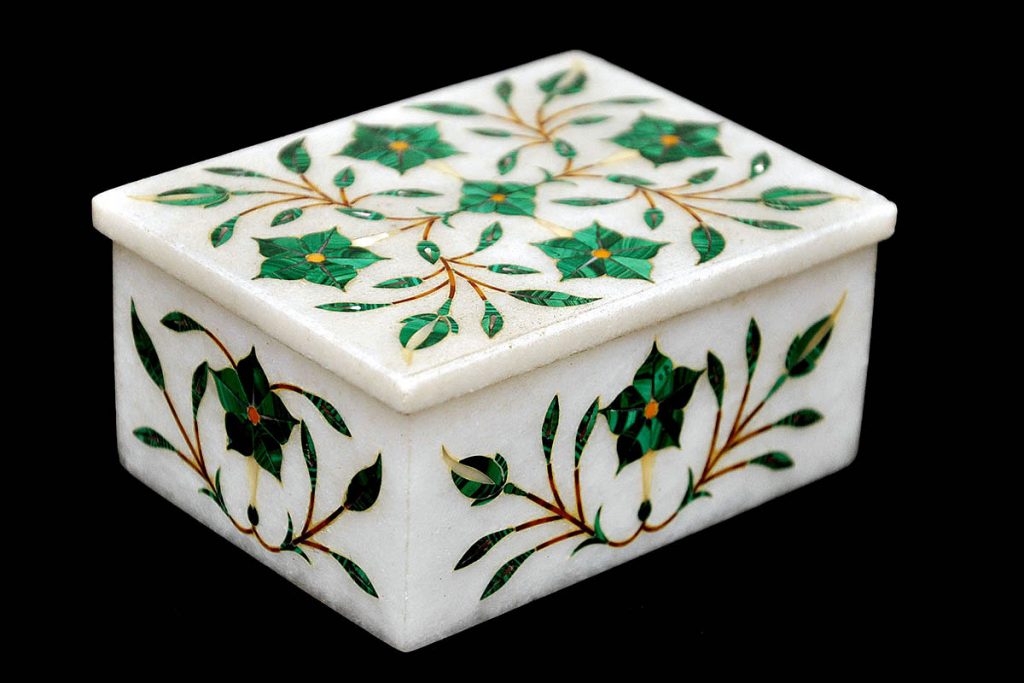 Rectangular Fancy Box of 4″3′ | Pietra Dura Products