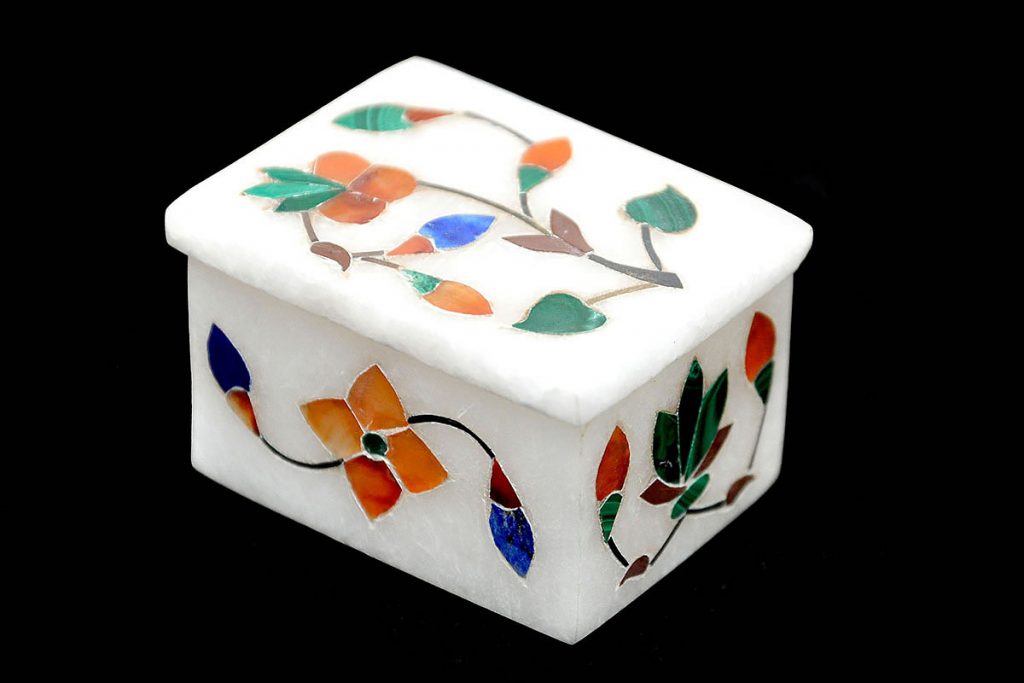 Rectangular Fancy Box of 2/1.5 inch | Pietra Dura Products